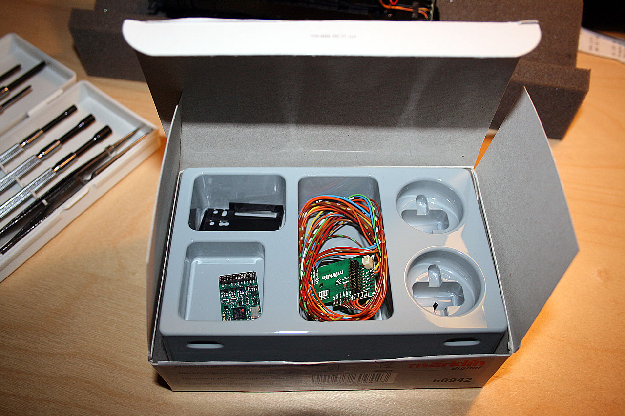 Testing the Märklin mLD decoder